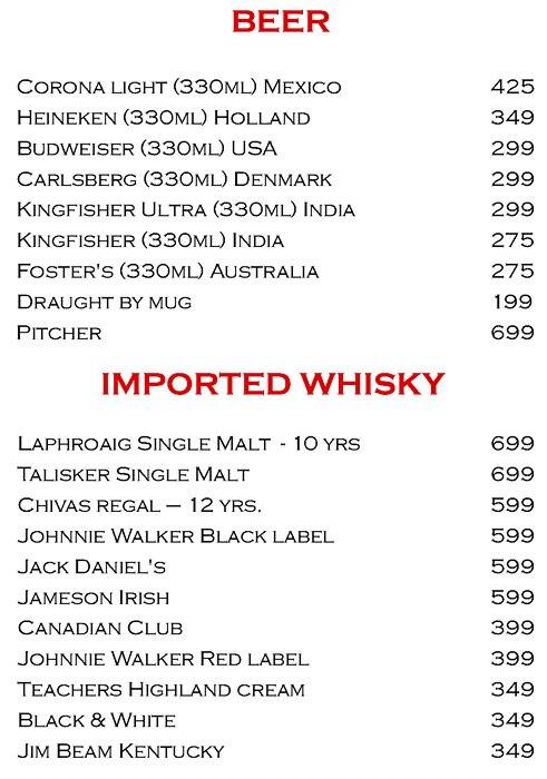 The Hub - Ibis Hotel Menu, Menu for The Hub - Ibis Hotel, Bommanahalli ...