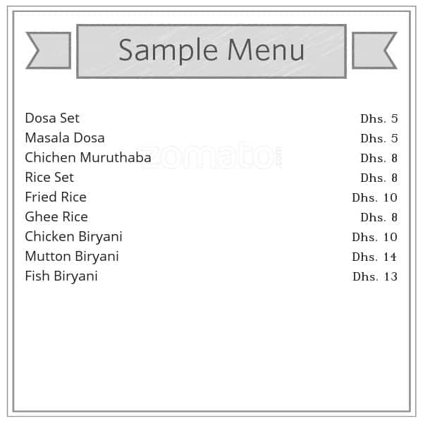 Royal Crown Menu, Menu for Royal Crown, Mussafah Shabiya, Abu Dhabi ...