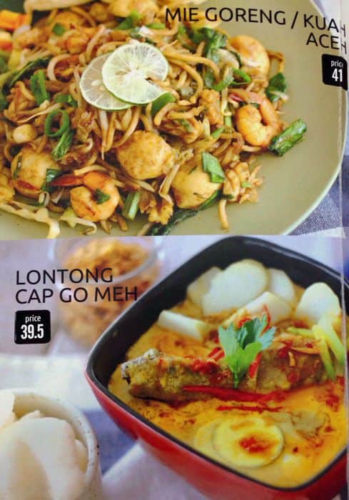 Menu at Java Bean Coffee & Resto cafe, Jakarta, Jl. Jend. Sudirman No.50