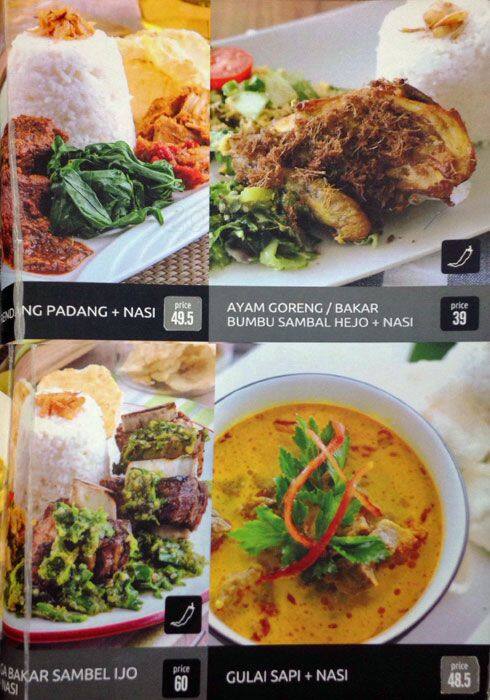 Menu at Java Bean Coffee & Resto cafe, Jakarta, Jl. Jend. Sudirman No.50