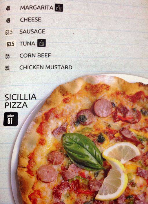 Menu at Java Bean Coffee & Resto cafe, Jakarta, Jl. Jend. Sudirman No.50