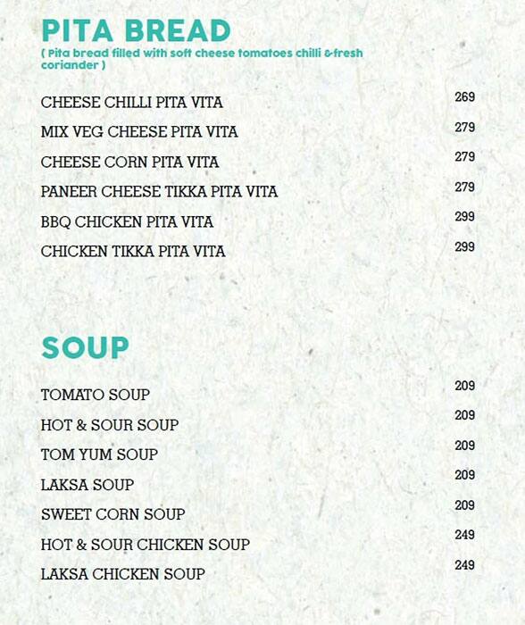 Menu at The Break Room, Pune, Clover Hills Plaza