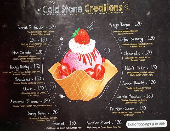 Menu of Cream Affair, Nungambakkam, Chennai