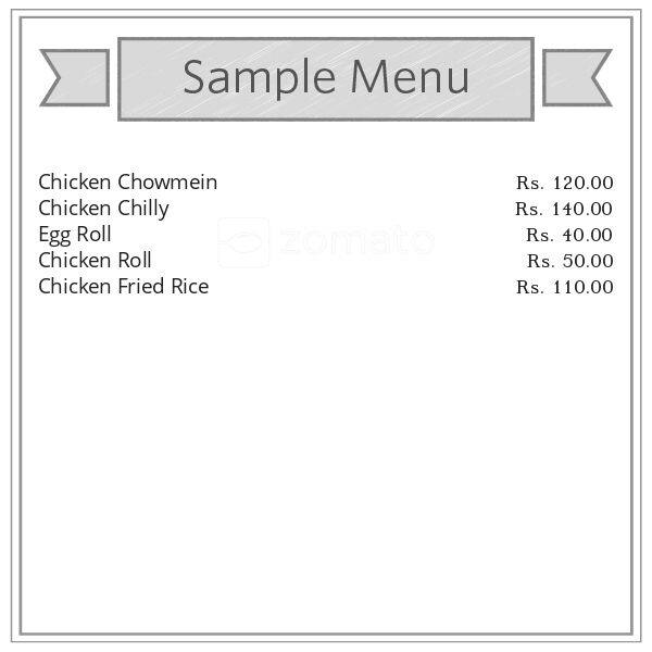 Menu at China King, Jamshedpur, Tank Road