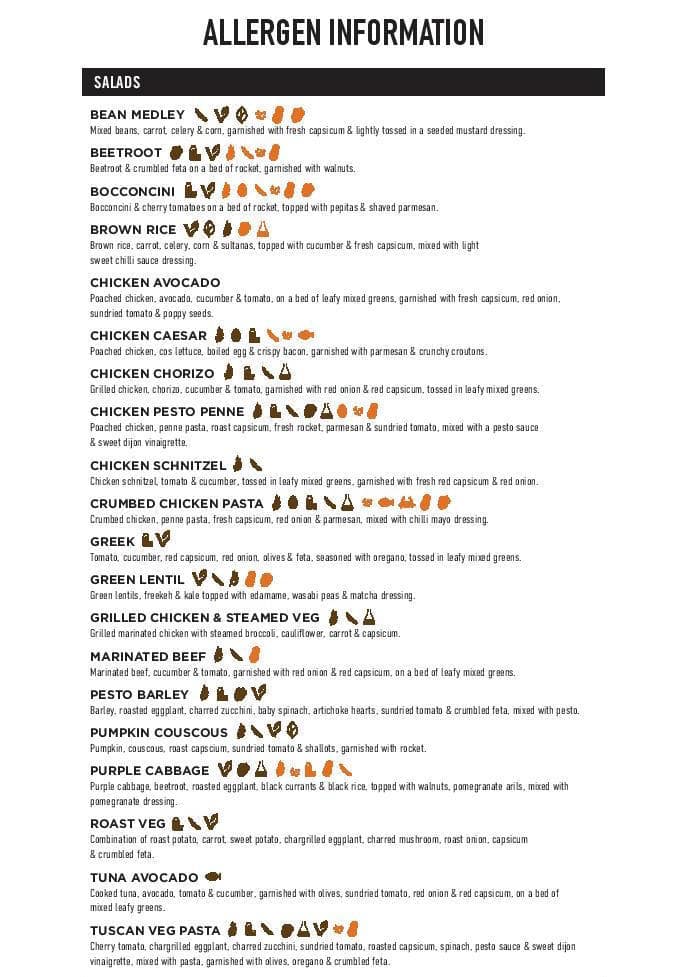 Soul Origin Menu, Menu for Soul Origin, CBD, Sydney - Urbanspoon/Zomato