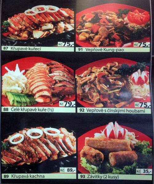 Menu at GUTY restaurant, Brno, Skandinávská 128/2