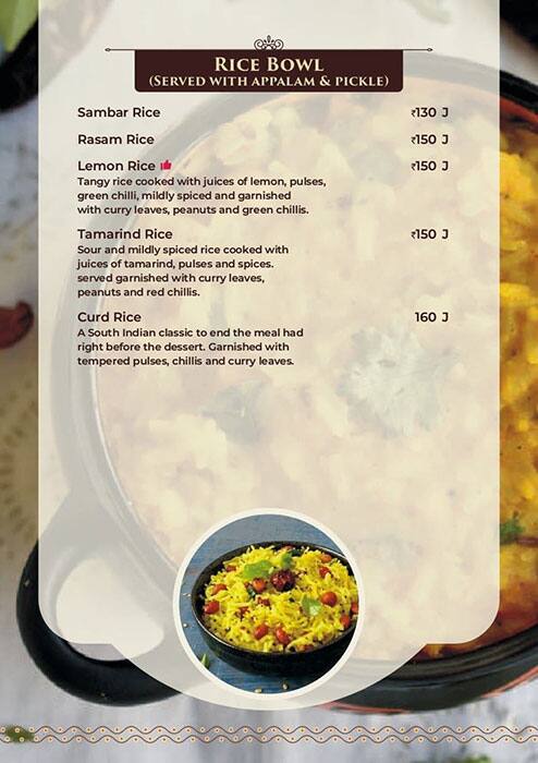 Menu at Cafe IDlish - Idli Dosa Relish, Mumbai, 10
