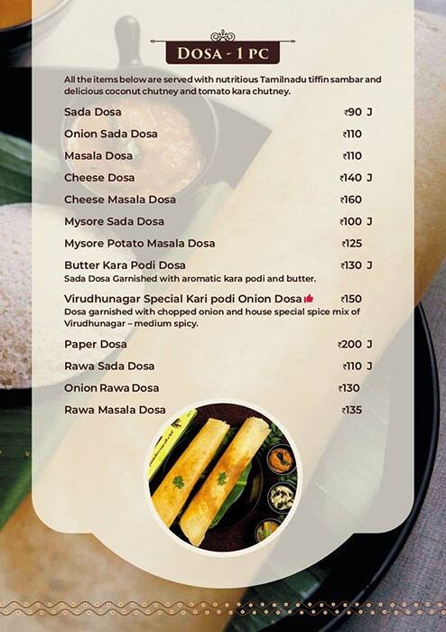 Menu at Cafe IDlish - Idli Dosa Relish, Mumbai, 10