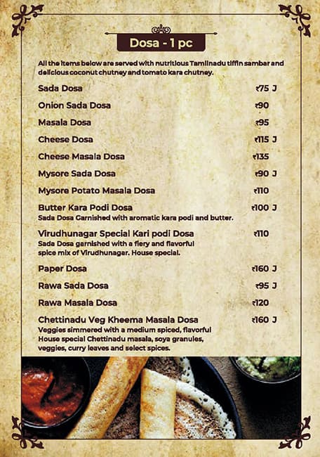 Menu at Cafe IDlish - Idli Dosa Relish Kandivali, Mumbai, Shop 2