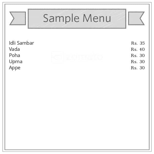 Menu of Sadguru Snacks Center, Magarpatta, Pune