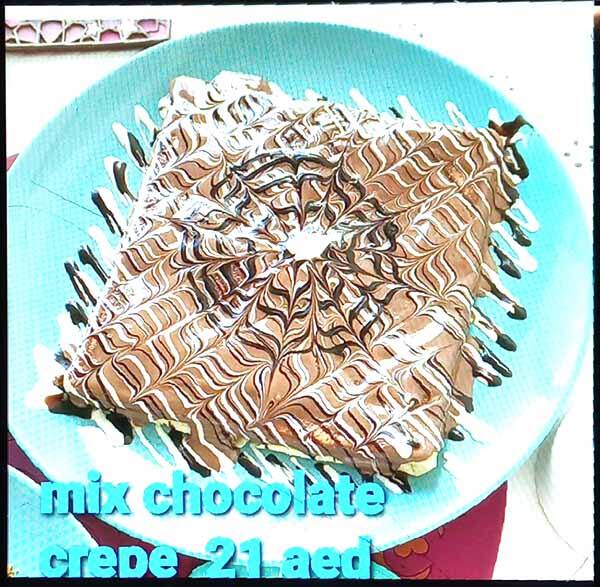 Menu at Snow Flake cafe, Ajman