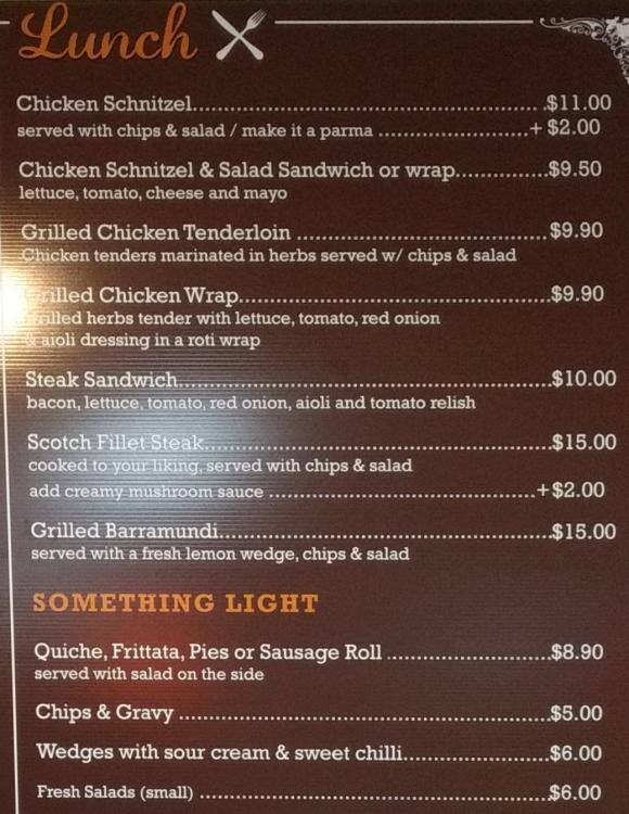 Menu at The Deli Discovery cafe., Ringwood North, 17/204 Warrandyte Rd