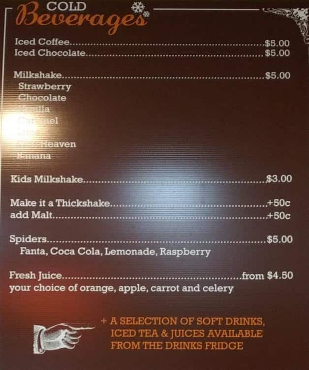 Menu at The Deli Discovery cafe., Ringwood North, 17/204 Warrandyte Rd