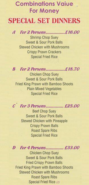 Menu at New Capital fast food, Sutton, 718 London Rd