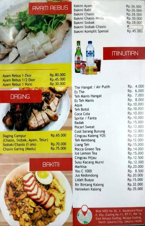 Menu at Bun Ong restaurant, West Pakulonan, Alam Sutera Town Center ...