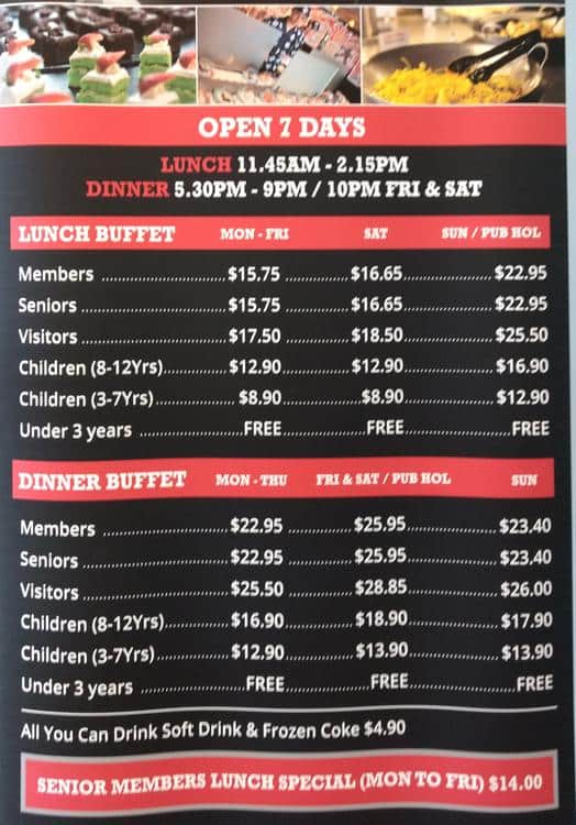 Menu at East West Cuisine restaurant, Blacktown