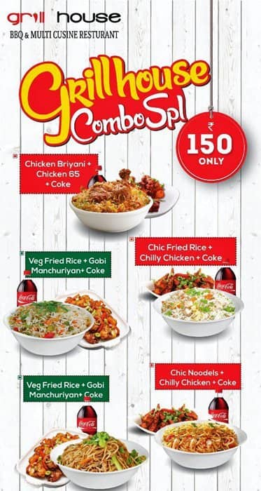 Grill House Menu, Menu for Grill House, Nungambakkam, Chennai - Zomato