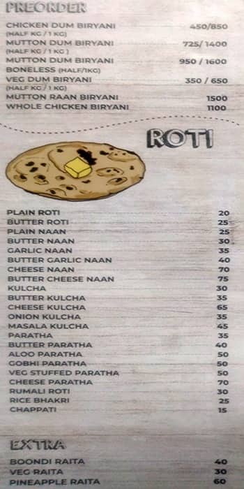 Menu at Mr Grill, Thane