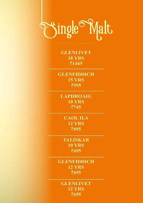 Menu at TurQue - Sayaji, Pune, Pune