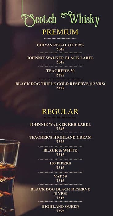 Menu at TurQue - Sayaji, Pune, Pune