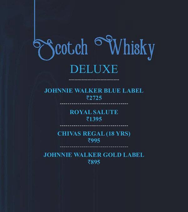 Menu at TurQue - Sayaji, Pune, Pune