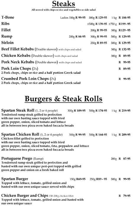 Menu at Il Forno Mediteranean Family Restaurant, New Redruth