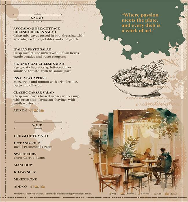 Menu of Bekal Cafe, Amrapali Leisure Valley, Greater Noida