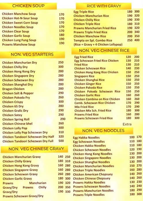 Menu of Temptation, Kamothe, Navi Mumbai