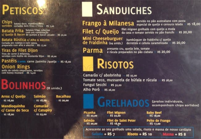 Amadeo Menu, Menu de Amadeo, Vila Mariana, São Paulo - Zomato Brasil