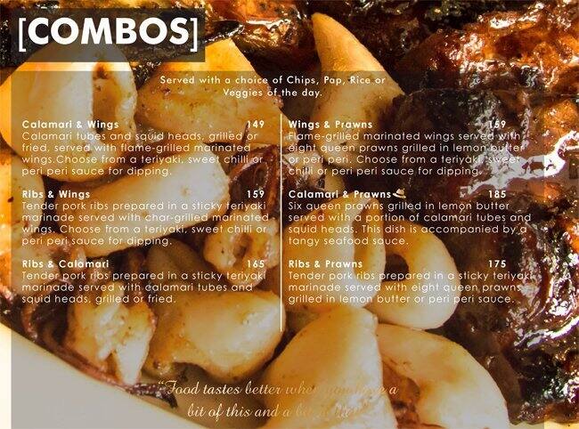 Menu at CAPPELLO Glen Marais Kempton Park restaurant, Boksburg, Weinberg St