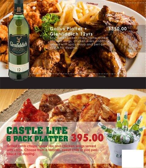 Menu at CAPPELLO Glen Marais Kempton Park restaurant, Boksburg, Weinberg St