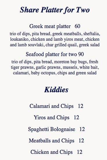 Menu at Springfield Asian Kitchen fast food, Springfield