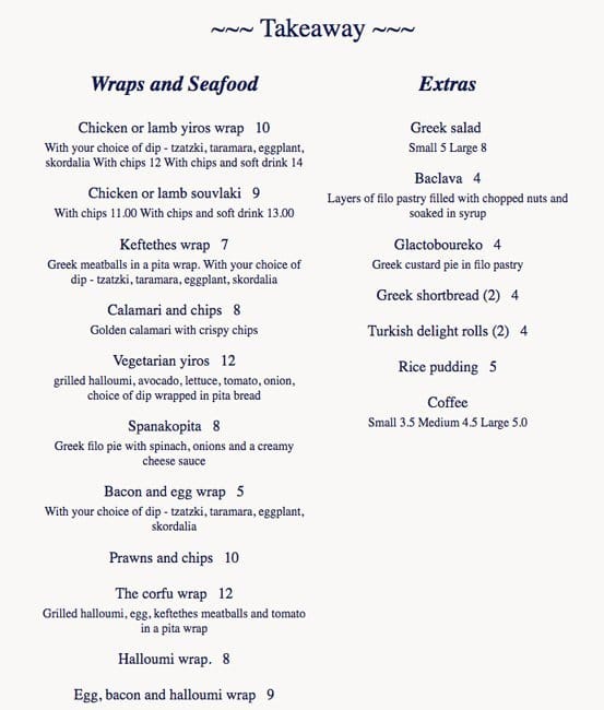 Menu at Springfield Asian Kitchen fast food, Springfield