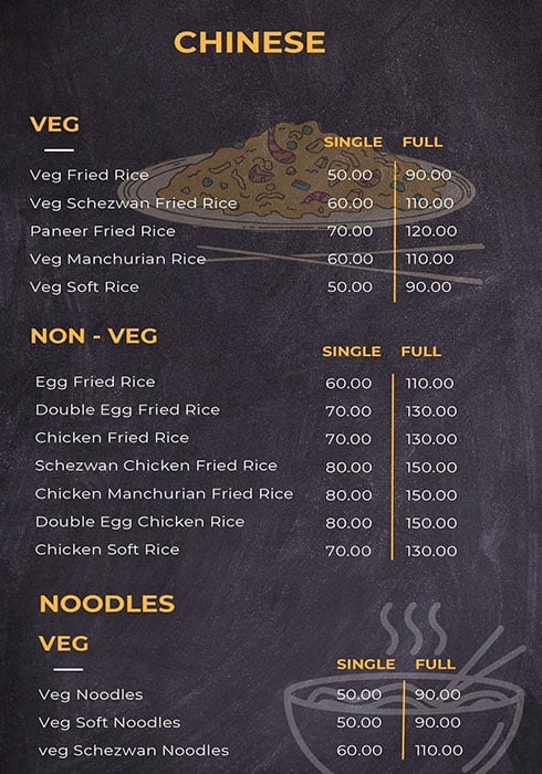 Menu of Siri’s Kitchen, L B Nagar, Hyderabad