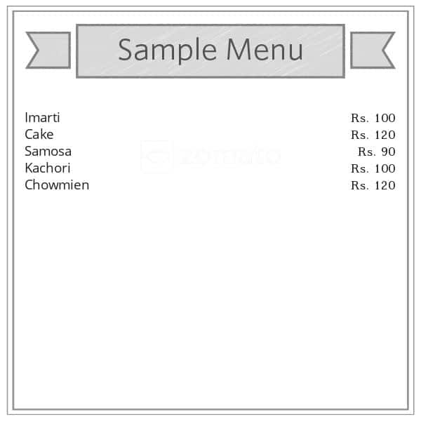 Menu of Bikaner Kajuwala Sweets Shop, Lal Kuan, Ghaziabad