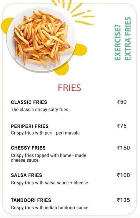 Menu of Chill & Yum Cafe, Ambernath, Thane