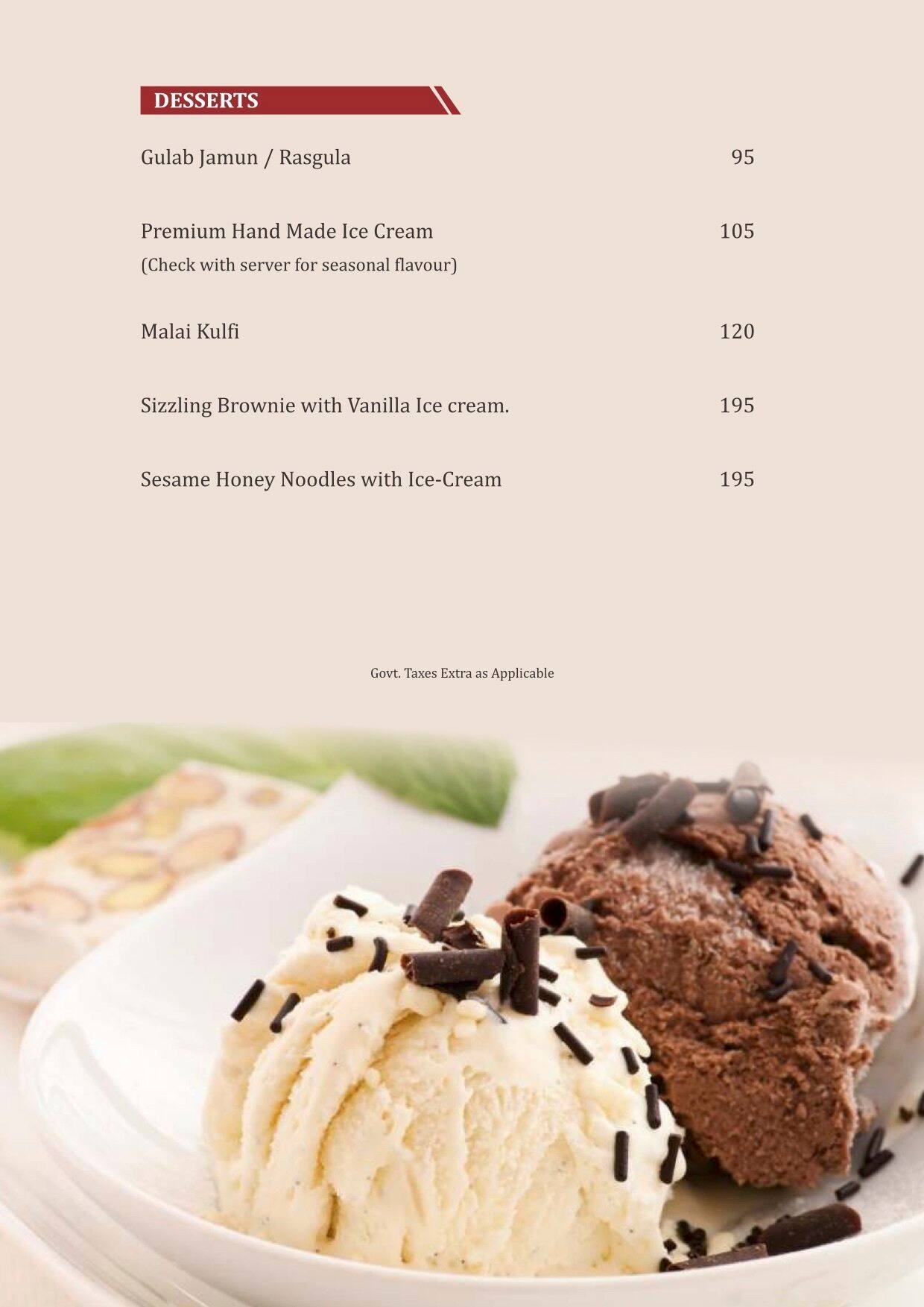 Menu at Chaayos, Mumbai, Phoenix Market City