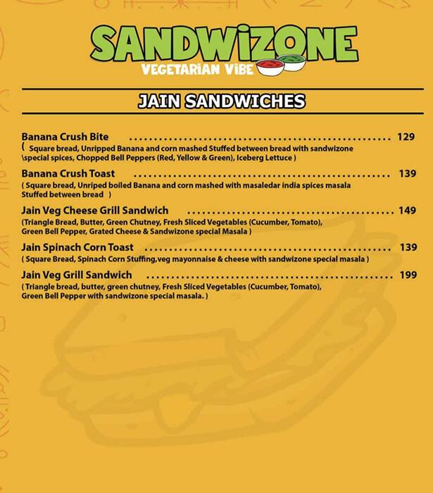 Menu of Your Office Canteen, Andheri Lokhandwala, Andheri West, Mumbai