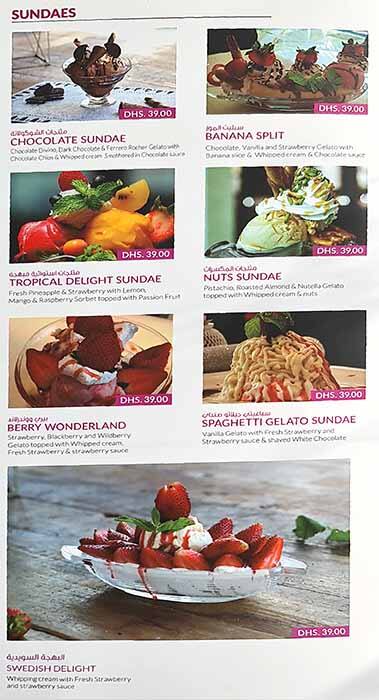 Menu at Caffe Divino cafe, Dubai, Metro Link