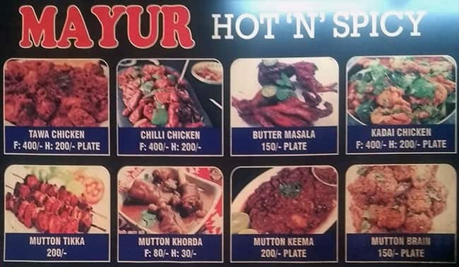 Menu at Mayur Fresh Chicken, Chandigarh