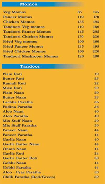 Menu at Grill N Tandoor, Greater Noida, LG 255