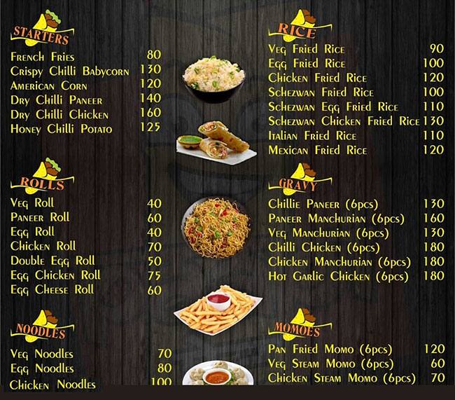 Menu of Paapi Paet, Baguihati, Kolkata