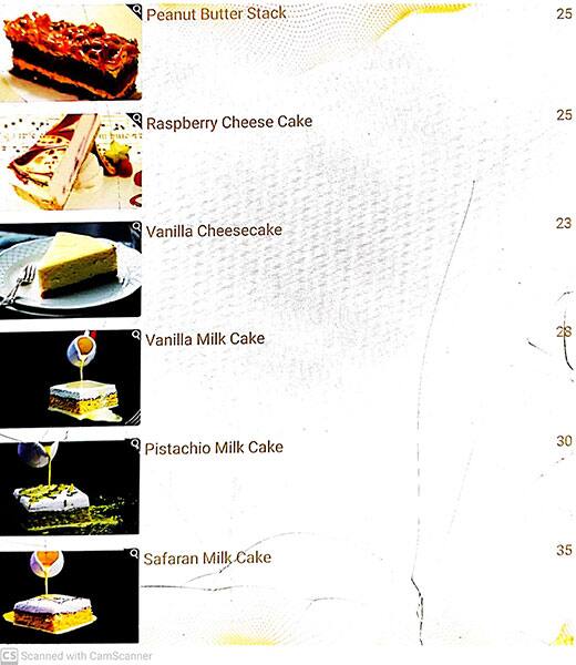 Menu at Il Caffe Di Roma cafe, Abu Dhabi, SR#-02