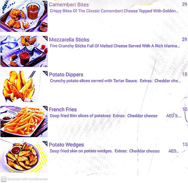 Menu at Il Caffe Di Roma cafe, Abu Dhabi, SR#-02