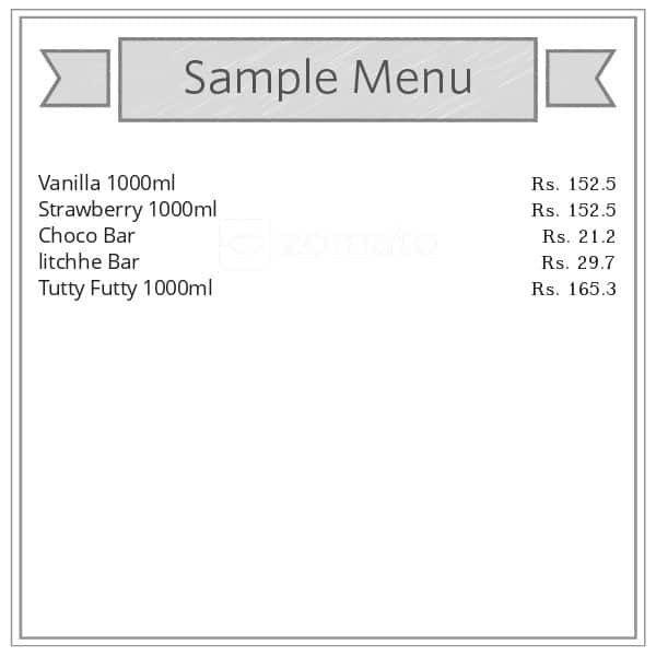 Menu Of Scoops Ice Cream Bachupally Hyderabad 9160
