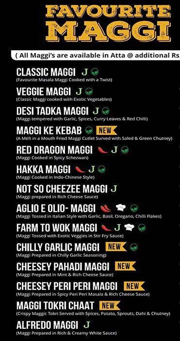 Menu at HUNGRY HEAD, Mumbai, Shop 1