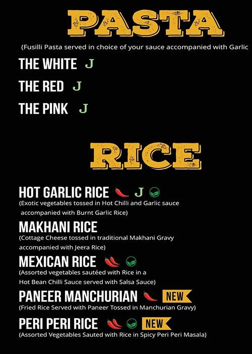 Menu at HUNGRY HEAD, Mumbai, Shop 1