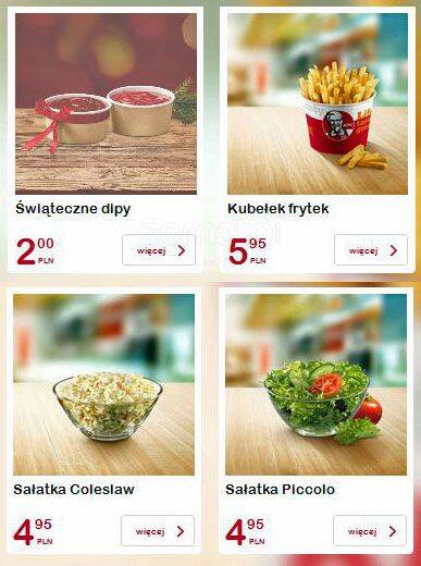 Menu at KFC Kraków ECE Kiosk restaurant, Kraków, Pawia 5 Galeria ...