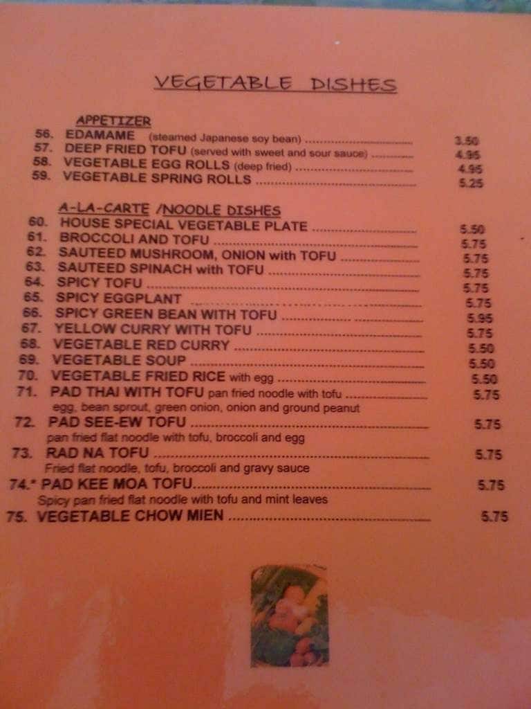 Menu at KIIN Thai Eatery restaurant, Burbank, 1/2 Magnolia Blvd
