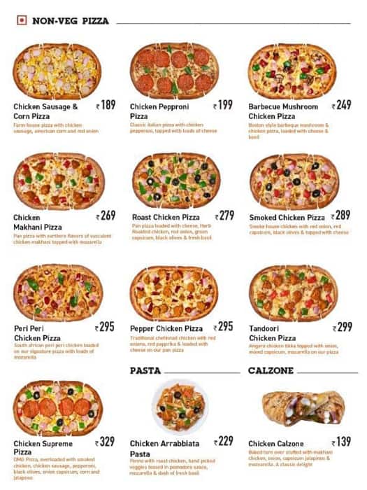 Menu of GOPIZZA, Kanakapura Road, Bangalore